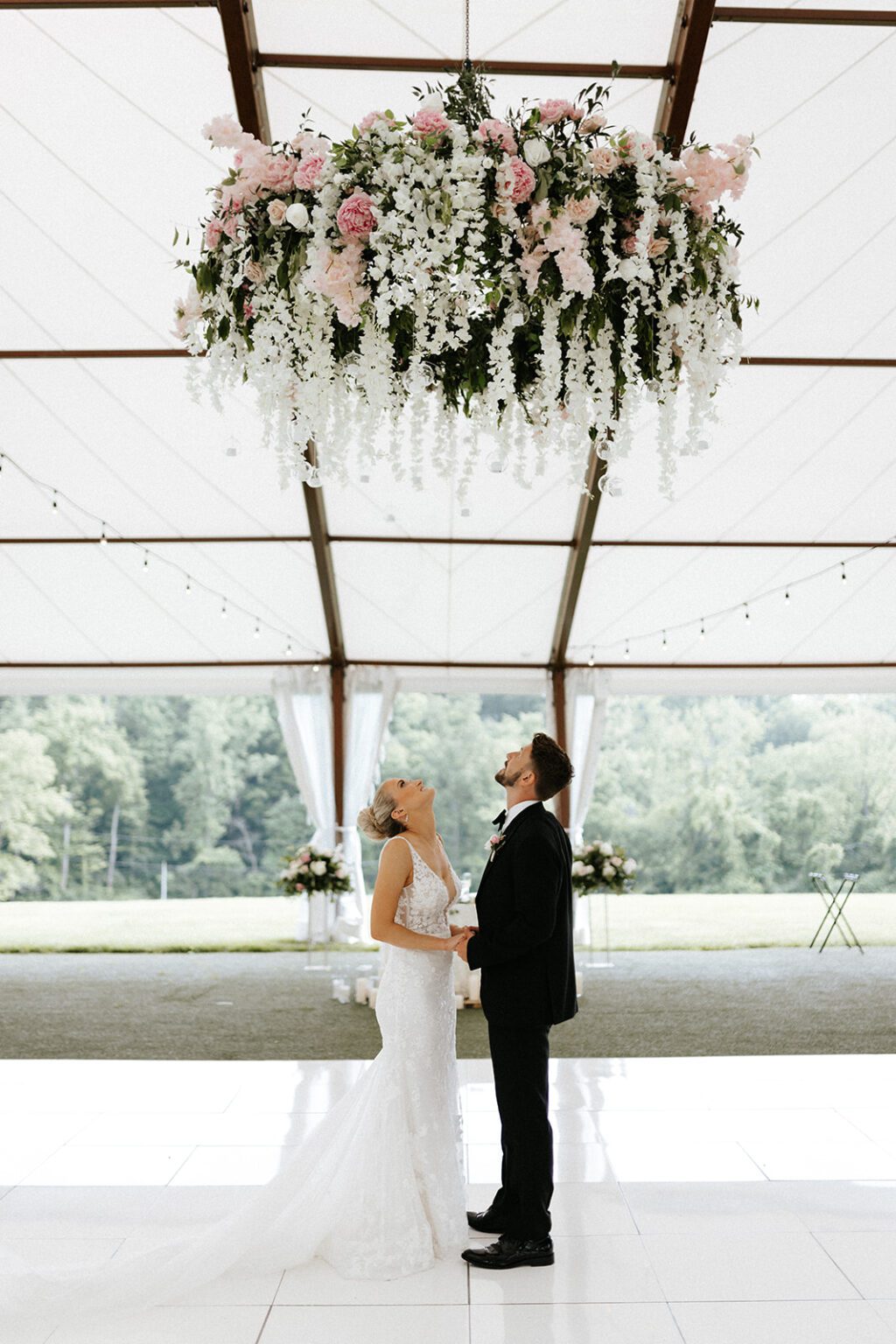 A Guide to Hanging Flower Installations - Floral V Designs