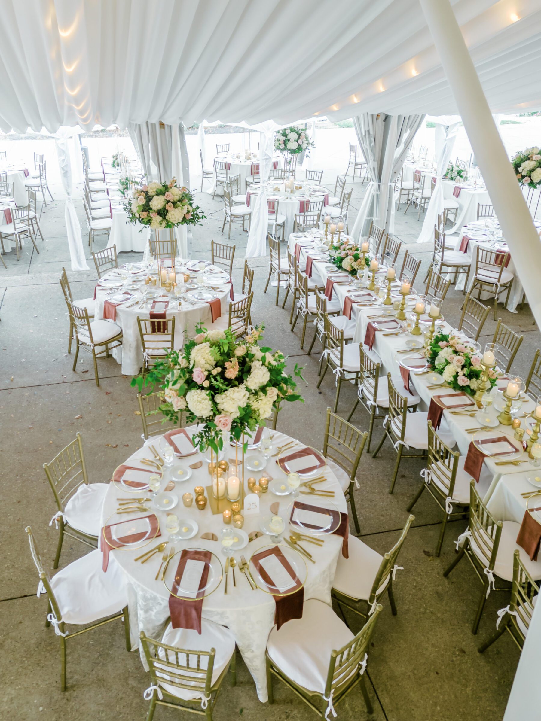 A Guide to Tall Wedding Centerpieces - Floral V Designs